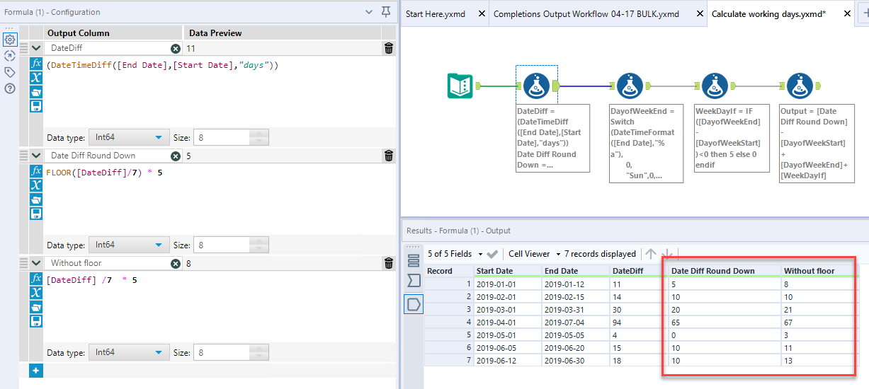 Calculate Working Days Between Two Dates In Spotfire And Alteryx The Analytics Corner