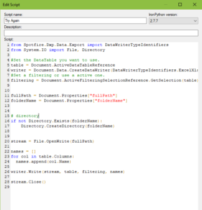 Exporting to Excel with IronPython » The Analytics Corner