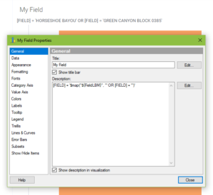 $esc and $map Functions in Spotfire – The Analytics Corner