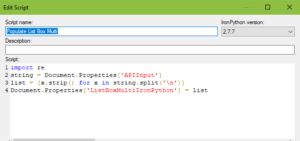 Using Input (multiple lines) Property Controls in Spotfire Text Areas ...
