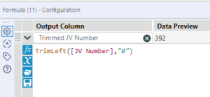 Remove Leading Zeros in Alteryx – The Analytics Corner