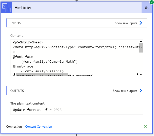 Power Automate Convert Email Body Html To Text