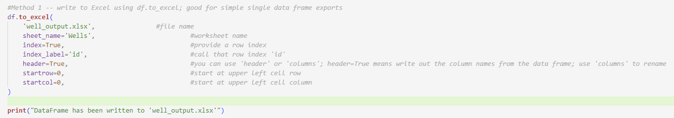 Exporting To Excel With Python Using Dftoexcel And Pdexcelwriter The Analytics Corner
